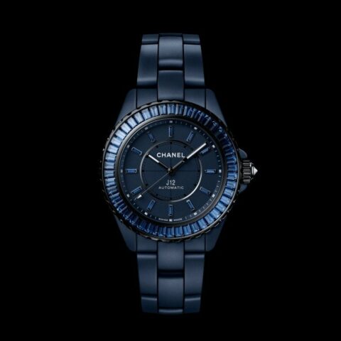 CHANEL J12 BLUE HIGH HORLOGERY COLLECTION | Avenue Montaigne Paris